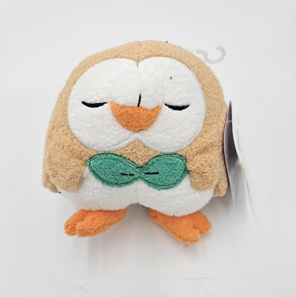 Pokemon | Toys | 5 Pokmon Sleeping Plush Rowlet Nwt | Poshmark